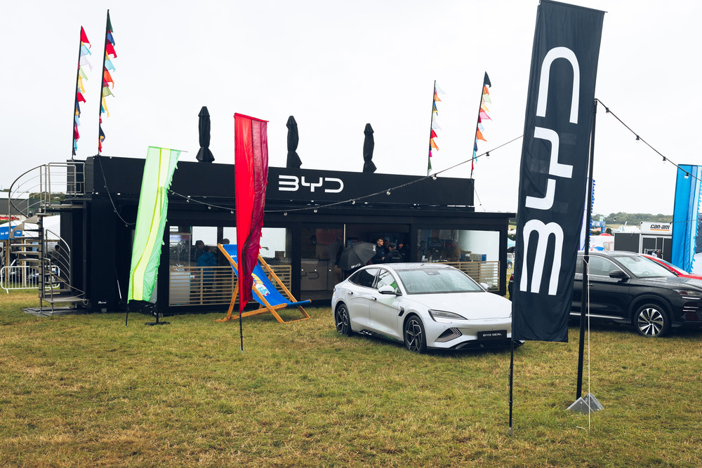 BYD UK Tours Automotive Events with Pursuit Plus Mobile Car Showroom ...