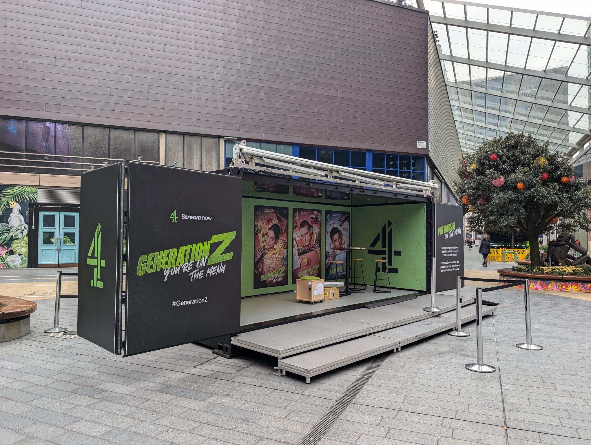 Channel 4 Generation Z Westfield Photobooth Experience Experiential ...